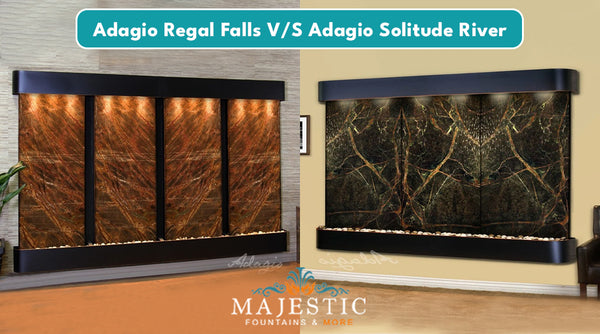 Adagio Water Features: Regal vs. Solitude - Majestic Fountains and More