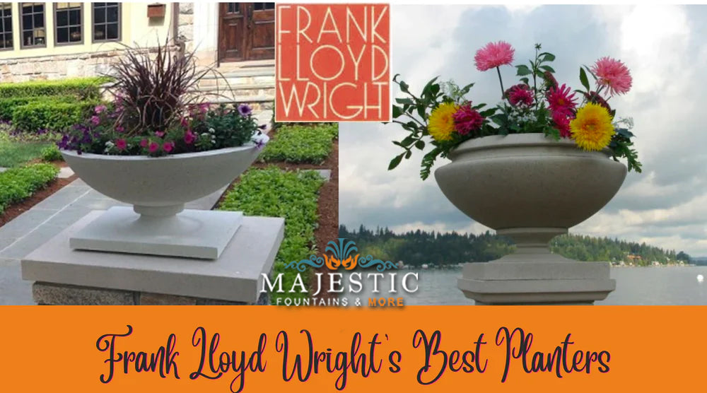 Frank Lloyd Wright’s Best Planters — Majestic Fountains and More