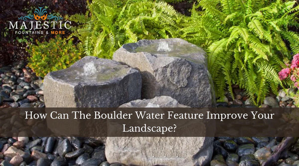 Boulder Water Features: Landscape Boost - Majestic Fountains and More