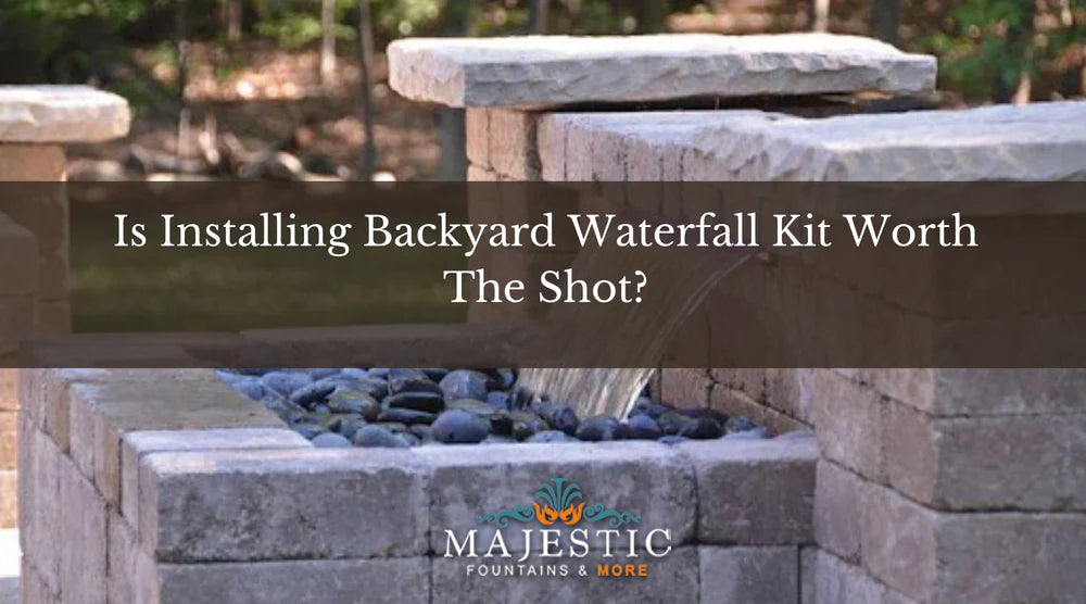 Installing A Back Yard Waterfall