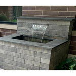 16" Small Retaining Wall Formal Waterfall Kit - PBFFSMK — Majestic ...