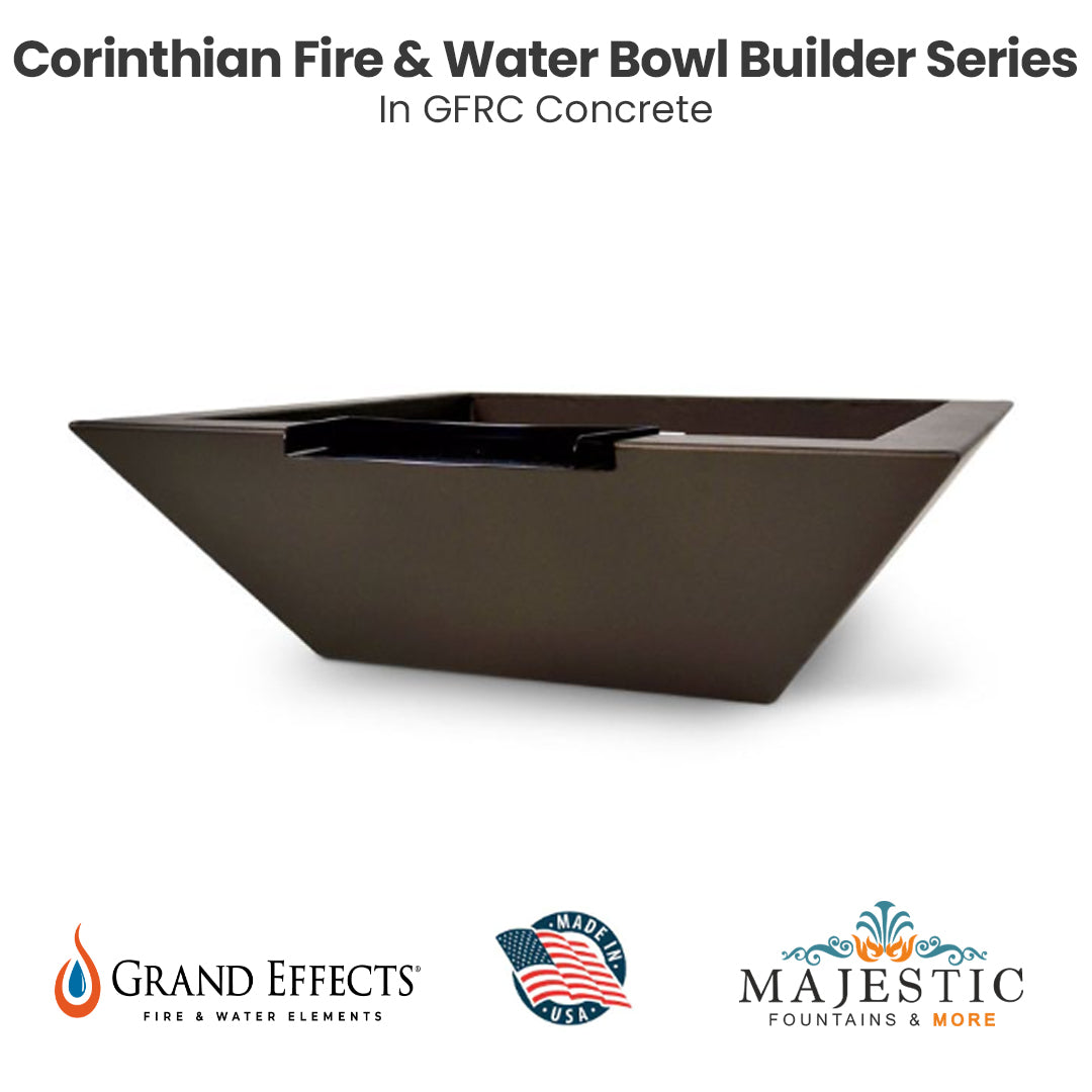 Corinthian Fire & Water Bowl Builder Series in GFRC by Grand Effects ...