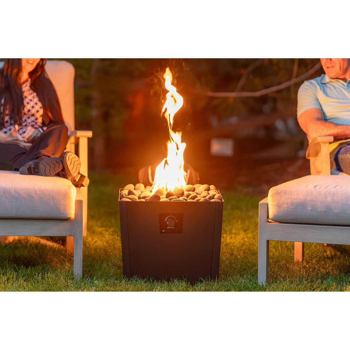FIRESTORM® Series II Fire Pit in Powder Coated Metal by Warming Trends ...