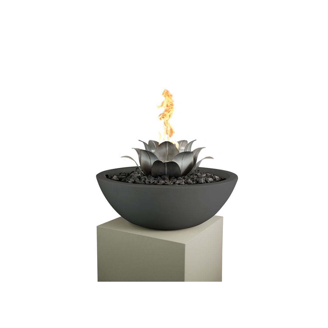 The Outdoor Plus Lotus Flower Blossom- Premium Gas Fire Pit Burner Orn ...