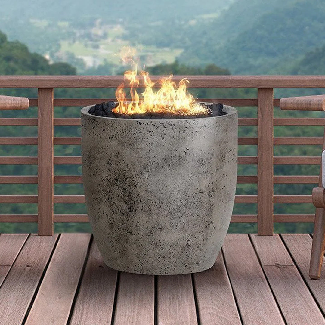 Pentola 2 Fire Pit PH-414 in GFRC Concrete by Prism Hardscapes + Free ...