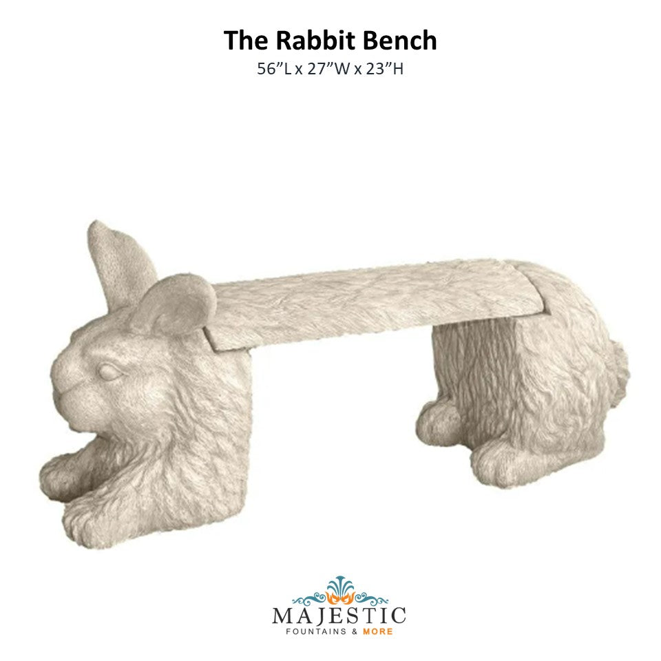The Rabbit Bench — Majestic Fountains and More