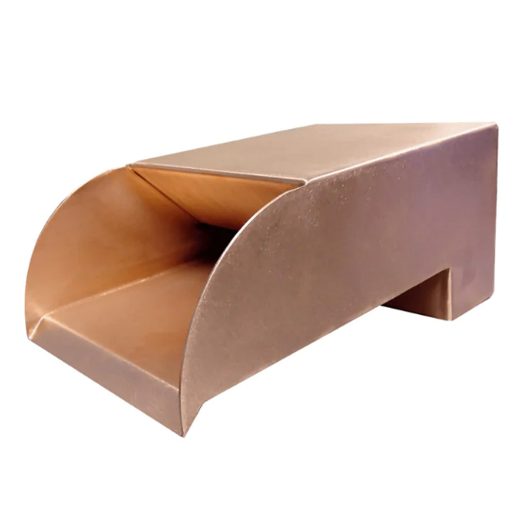 Smooth Flow Radius Scupper by Grand Effects - Majestic Fountains and More