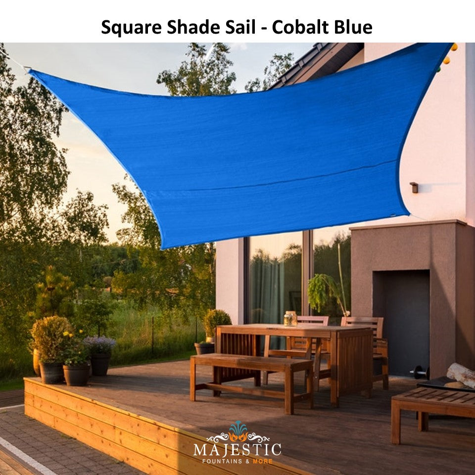 Square Shade Sail - Majestic Fountains and More