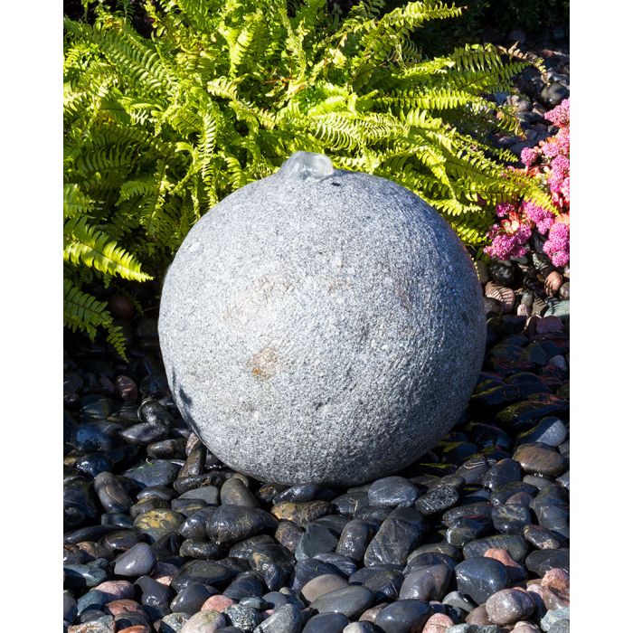 Large Granite Sphere Fountain - Complete Fountain Kit — Majestic ...