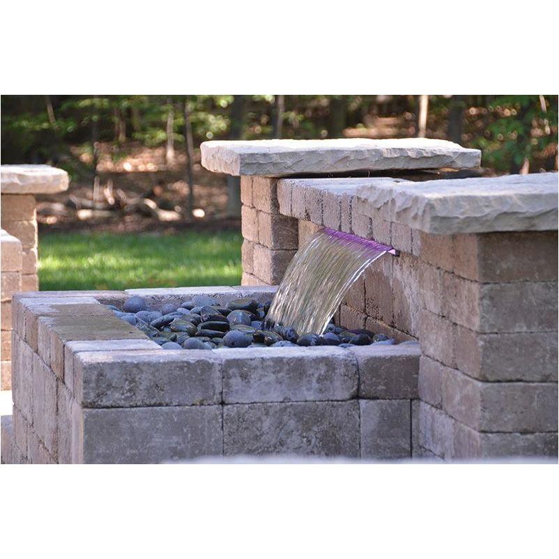 40" Large Retaining Wall Formal Waterfall Kit - PBFFLGK - Majestic ...
